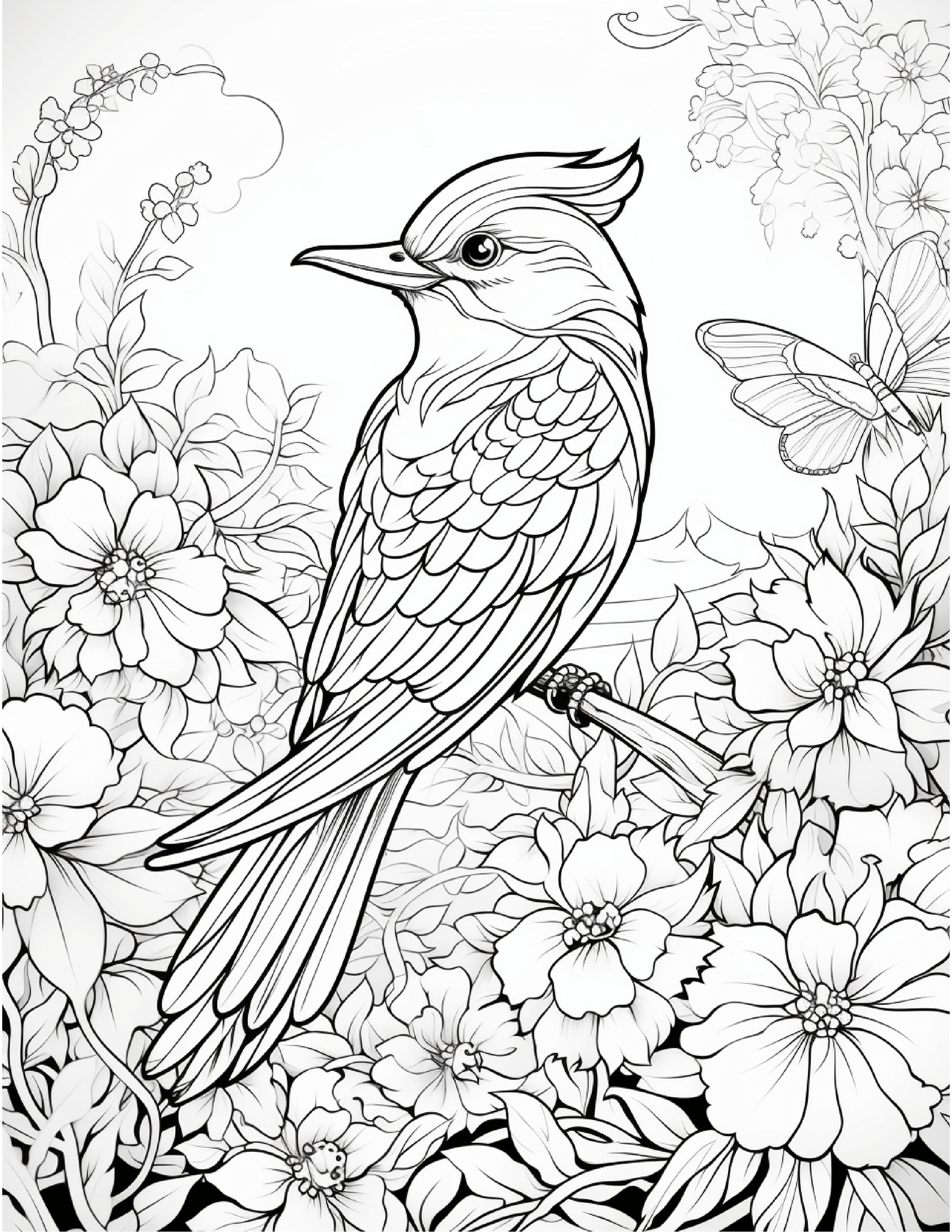 Bird And Flower 11