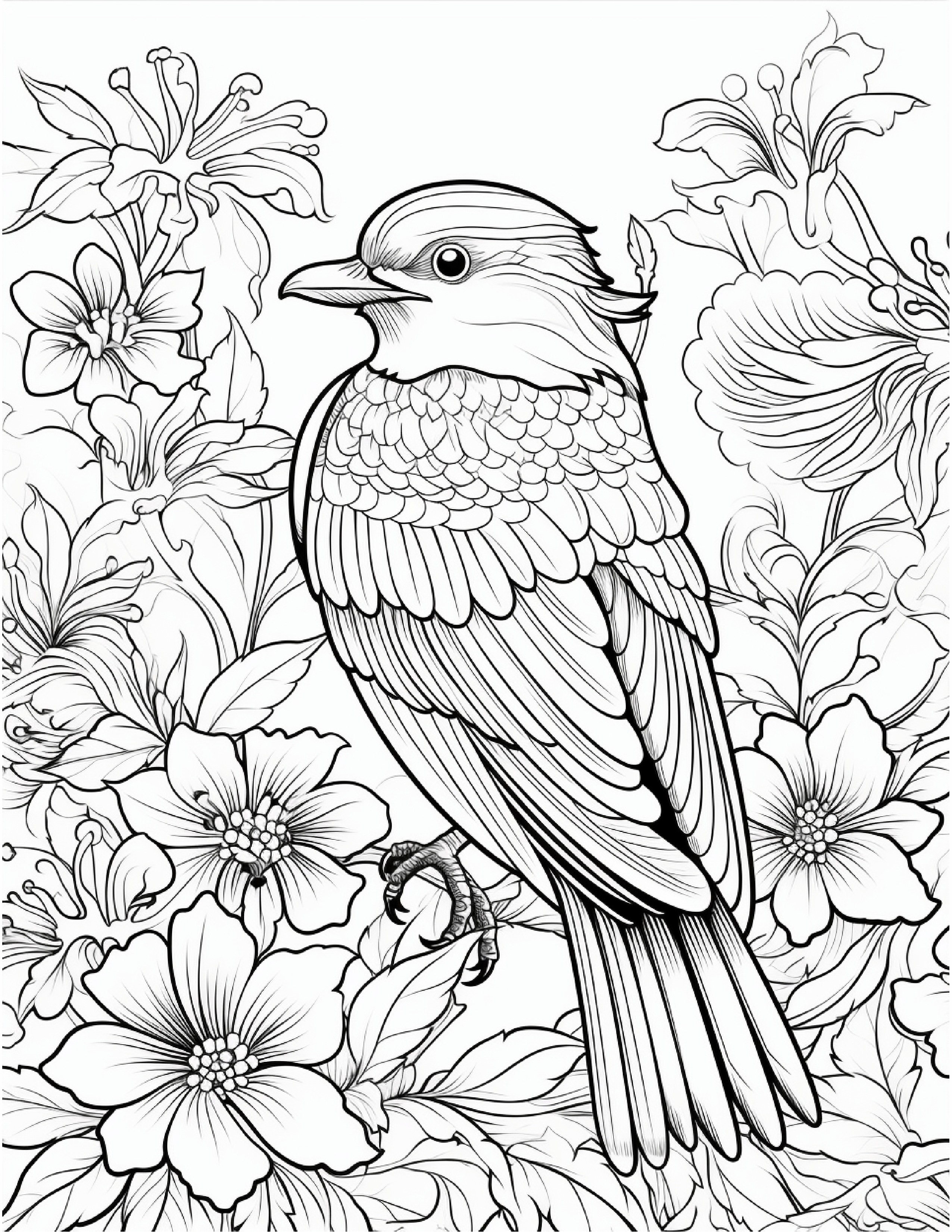 Bird And Flower 19