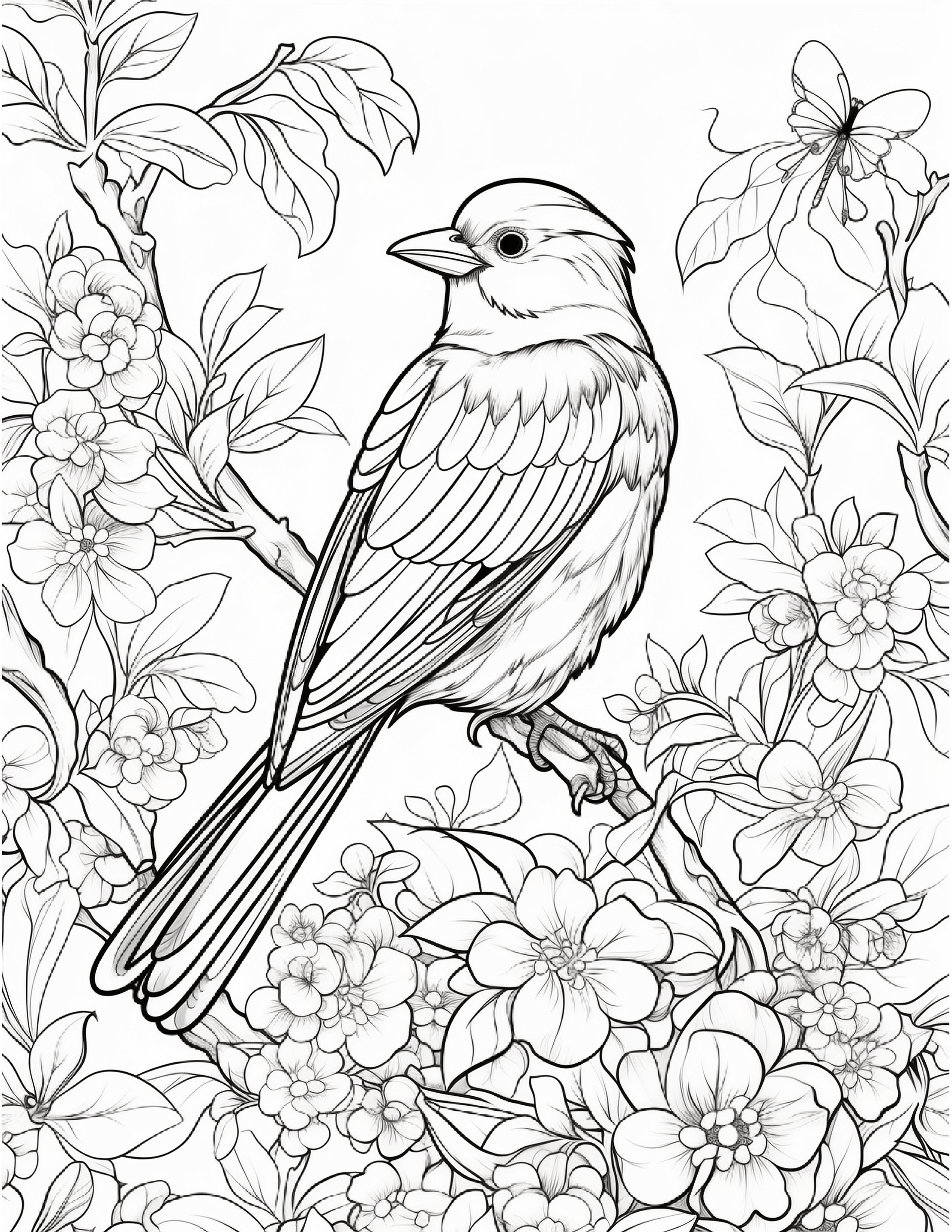Bird And Flower 25